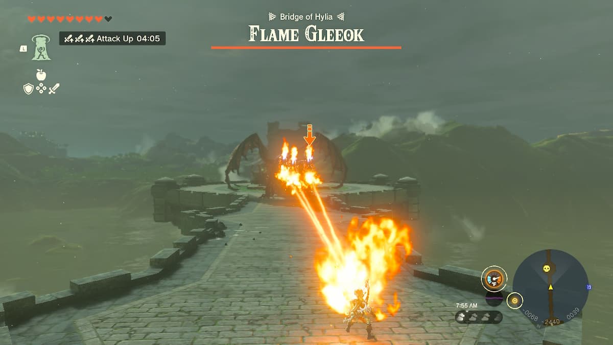 How to beat a Flame Gleeok in TOTK - Zelda Tears of the Kingdom | Pro ...