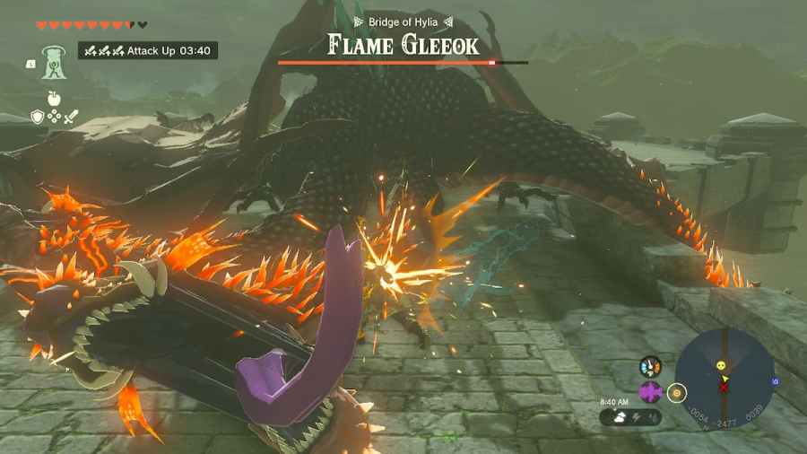 How to beat a Flame Gleeok in TOTK - Zelda Tears of the Kingdom | Pro ...
