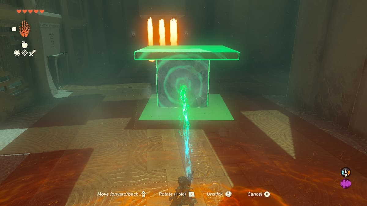 How to clear Kiuyoyou Shrine (Fire and Ice) in Zelda Tears of the ...