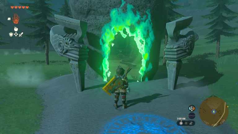 How to clear Kiuyoyou Shrine (Fire and Ice) in Zelda Tears of the ...