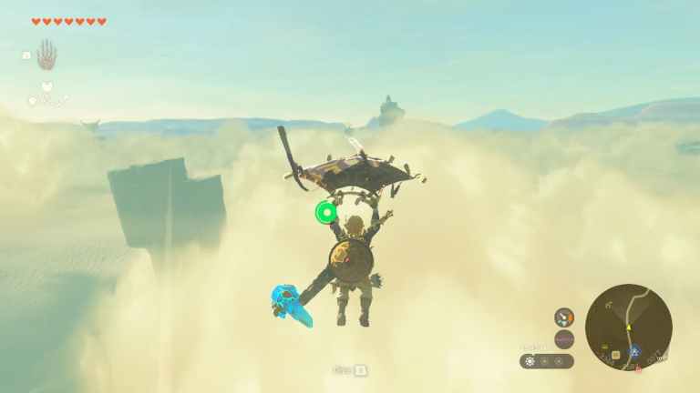 How to get past the sand storm to Gerudo Town in TotK (Zelda Tears of ...