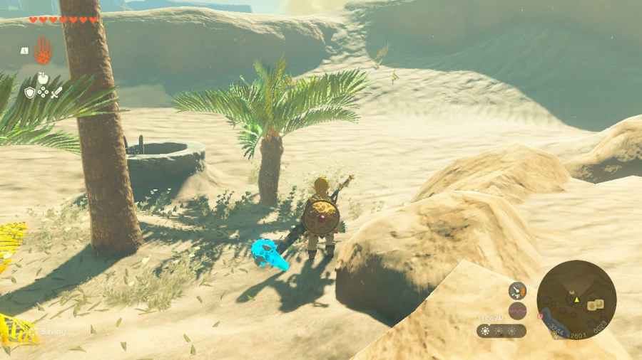 How to get past the sand storm to Gerudo Town in TotK (Zelda Tears of ...