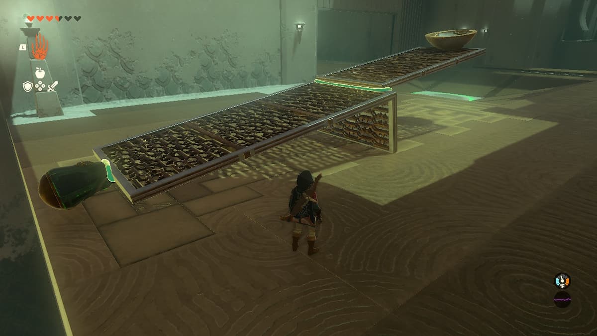 Solution for Makasura Shrine (An Upright Device) in TOTK (Zelda Tears ...