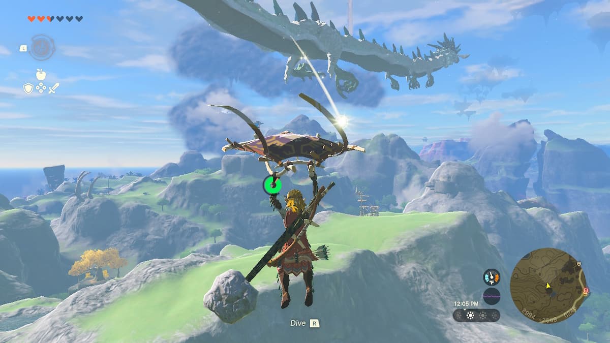 How to get Naydra's Scale & Claw in TOTK (Zelda Tears of the Kingdom ...