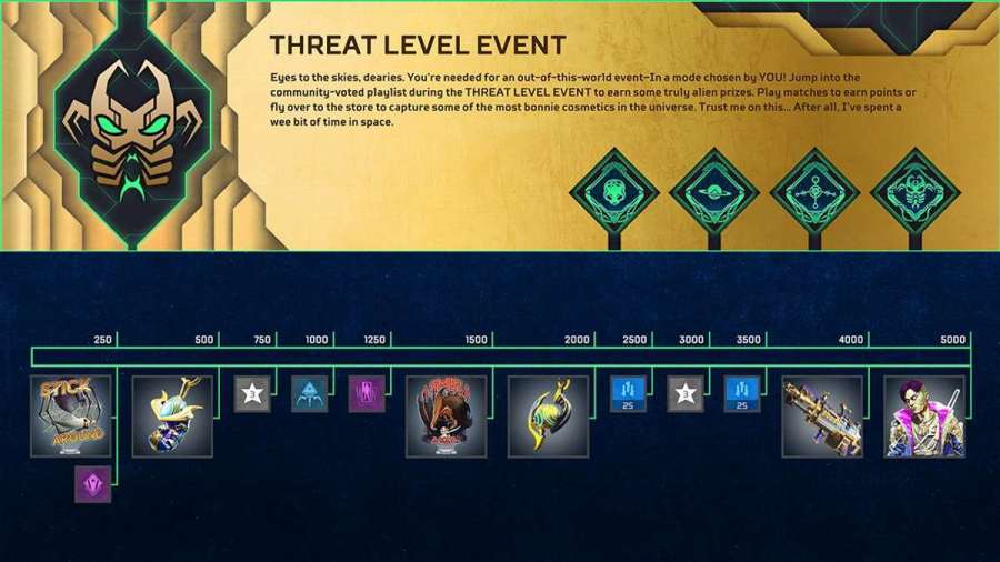 All Apex Legends Threat Level event free rewards and how to get them ...