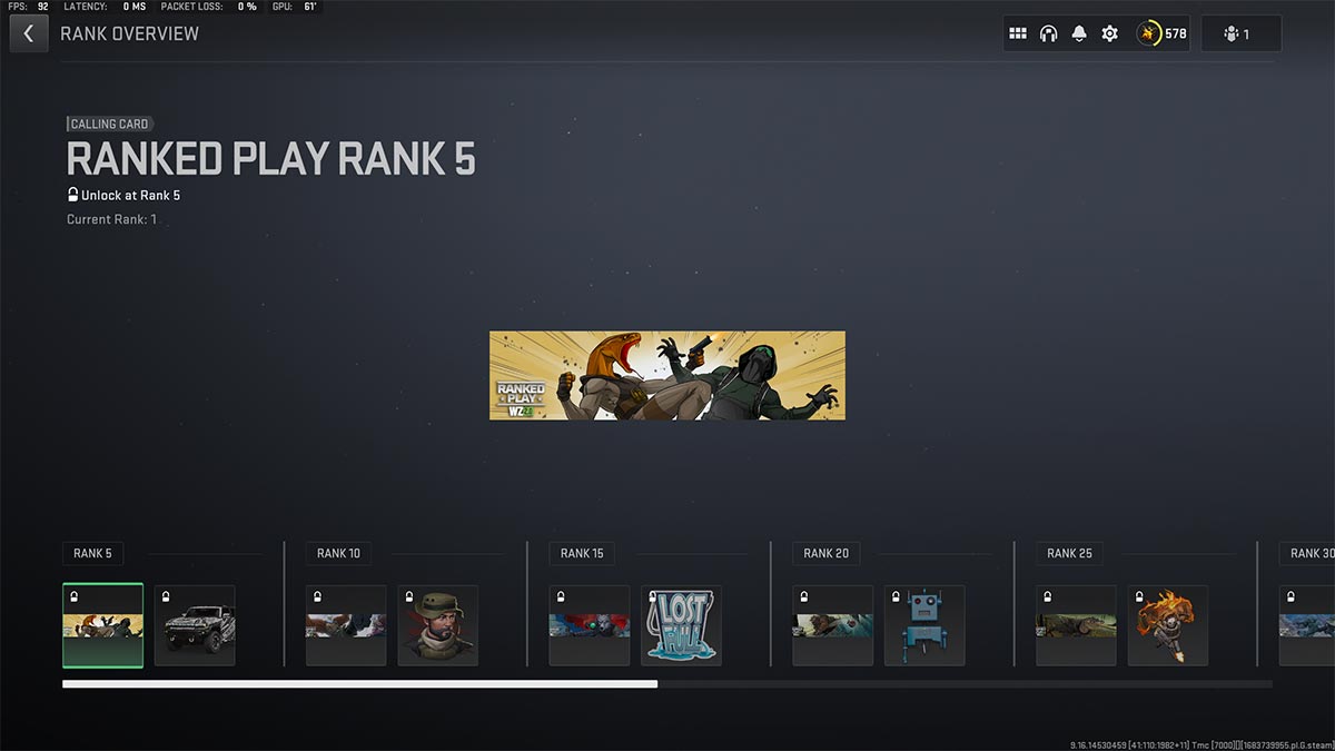 All Warzone 2 Ranked Play Rewards | Pro Game Guides