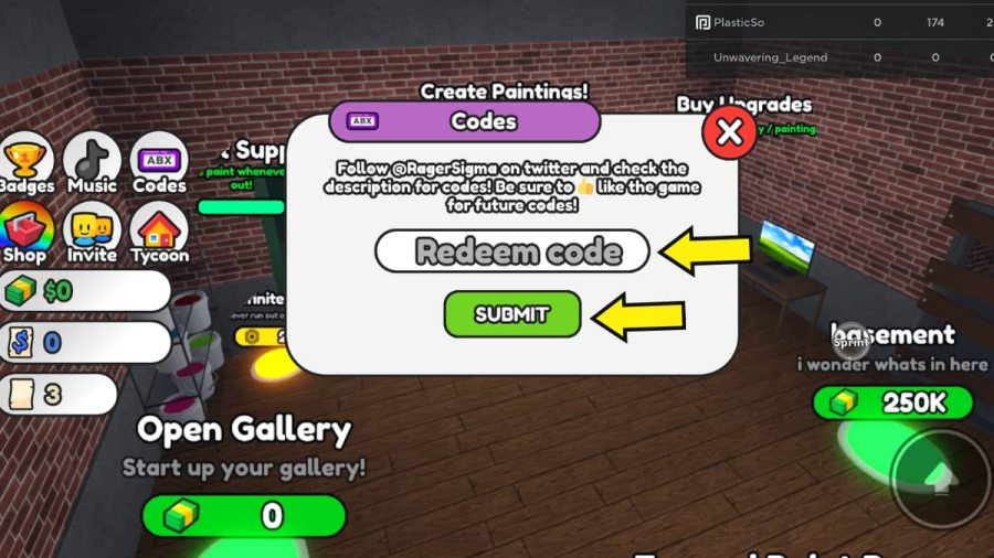 Become a painter and prove mom wrong tycoon Codes (May 2023) | Pro Game ...