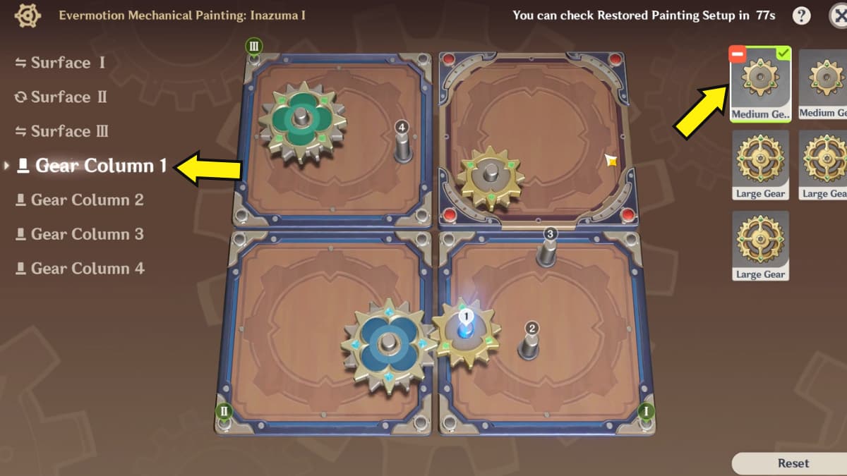 How to solve Evermotion Mechanical Painting Inazuma I in Genshin Impact ...