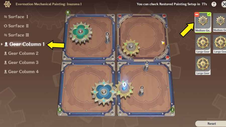 How to solve Evermotion Mechanical Painting Inazuma I in Genshin Impact ...