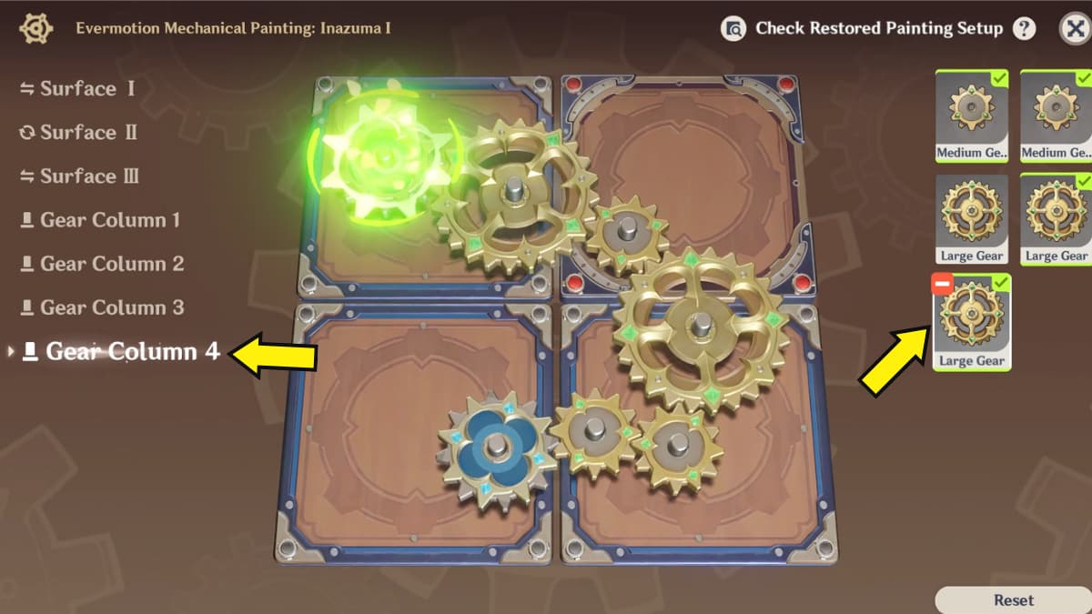 How to solve Evermotion Mechanical Painting Inazuma I in Genshin Impact ...