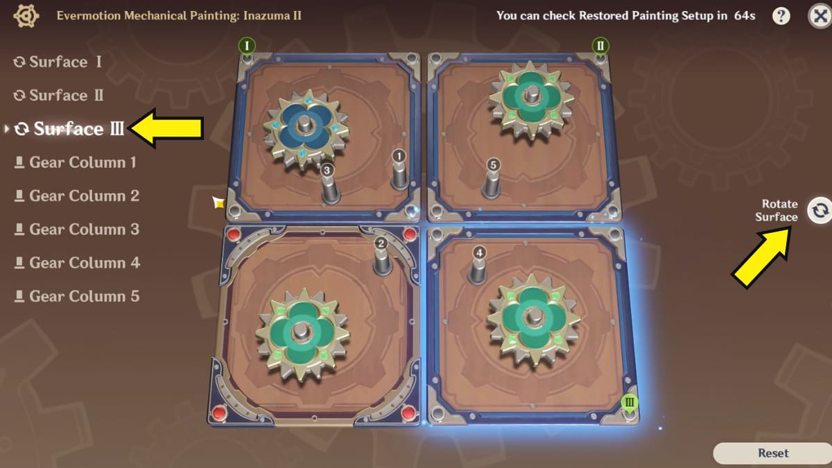 How to solve Evermotion Mechanical Painting Inazuma II in Genshin ...