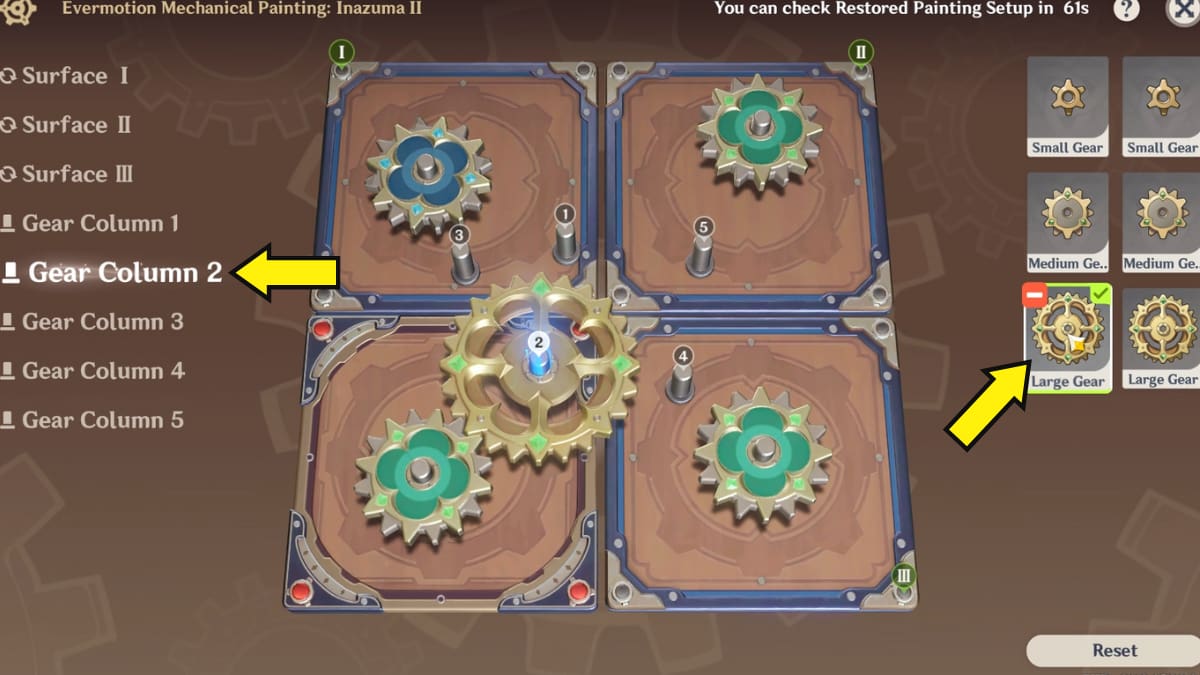 How to solve Evermotion Mechanical Painting Inazuma II in Genshin ...