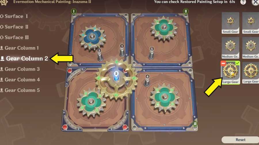 How to solve Evermotion Mechanical Painting Inazuma II in Genshin ...
