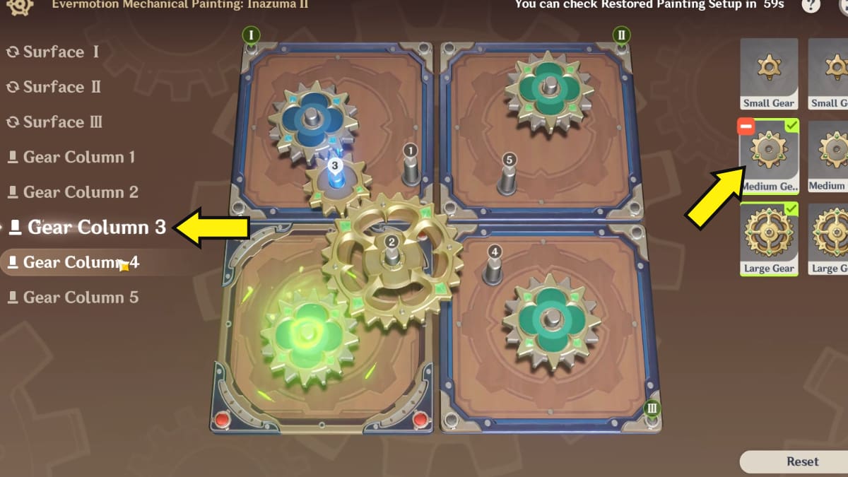 How to solve Evermotion Mechanical Painting Inazuma II in Genshin ...