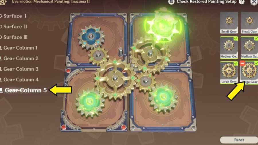 How to solve Evermotion Mechanical Painting Inazuma II in Genshin ...