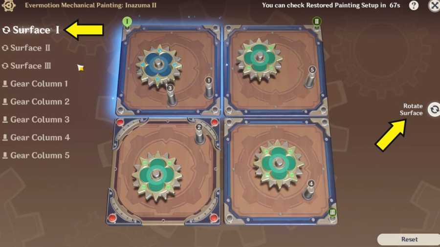 How to solve Evermotion Mechanical Painting Inazuma II in Genshin ...