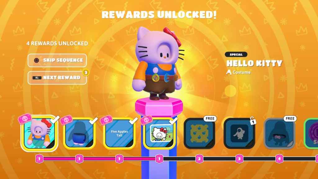 How to get the Hello Kitty Costume in Fall Guys | Pro Game Guides