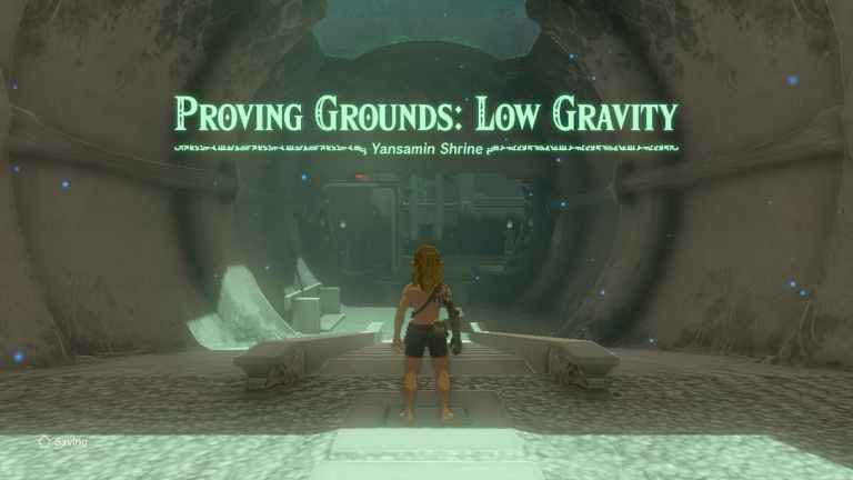 How to clear Yansamin Shrine (Proving Grounds: Low Gravity ) in Zelda Tears of the Kingdom (TOTK ...