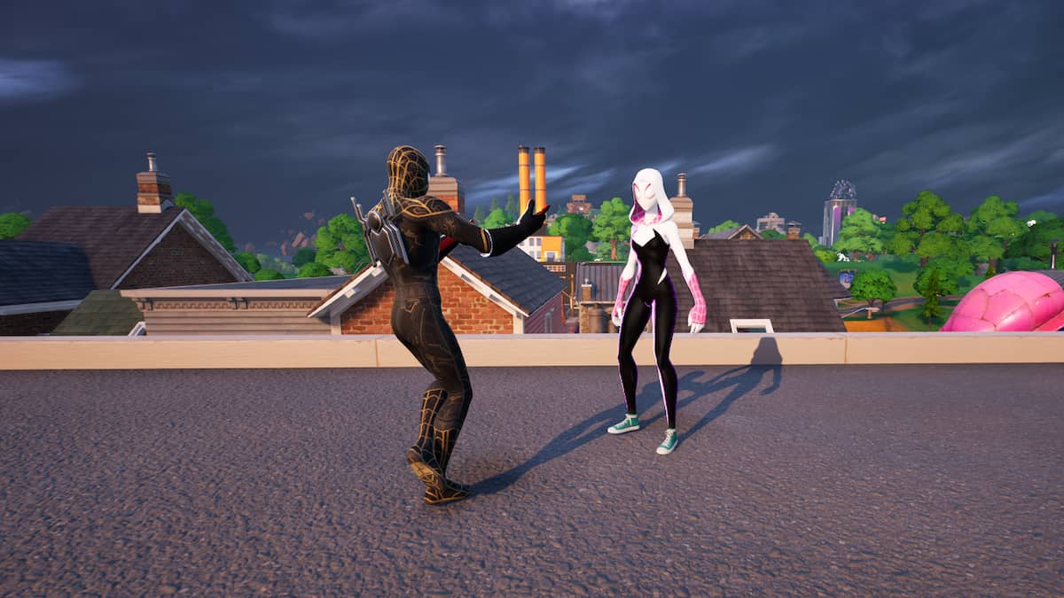 Best locations to swing 10 times using Spider-Verse Web Shooters in Fortnite | Pro Game Guides