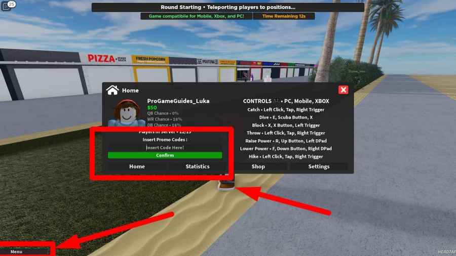 Head Tap Codes | Pro Game Guides