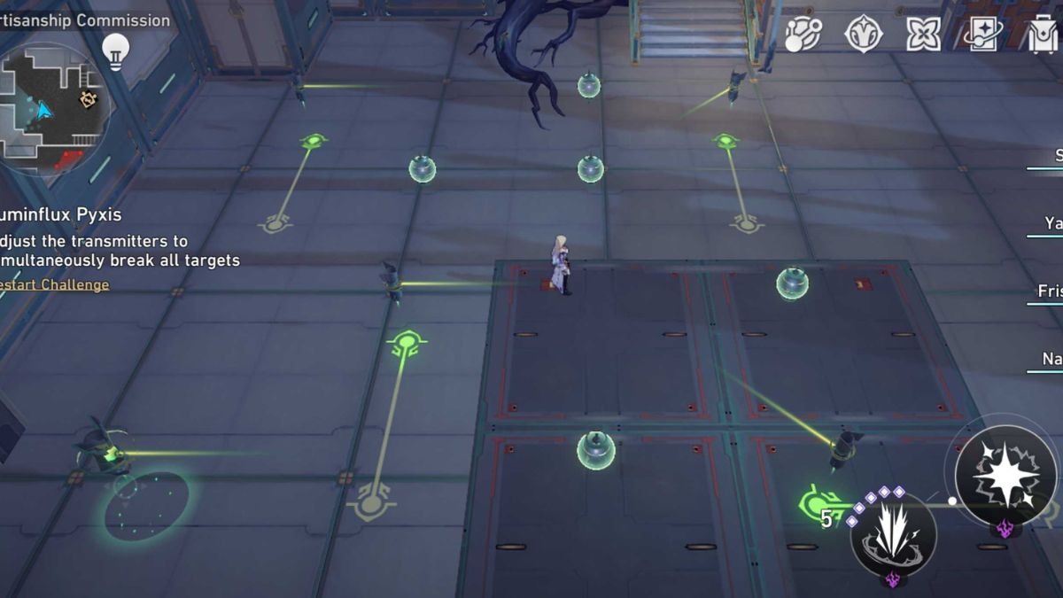 Honkai Star Rail Luminflux Pyxis Все решения - Game News Weekend