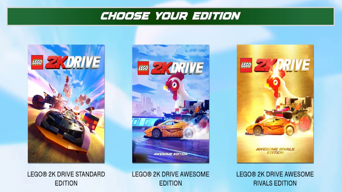 All Lego 2K Drive Pre-Order Bonus and Deluxe Editions - Everything they ...