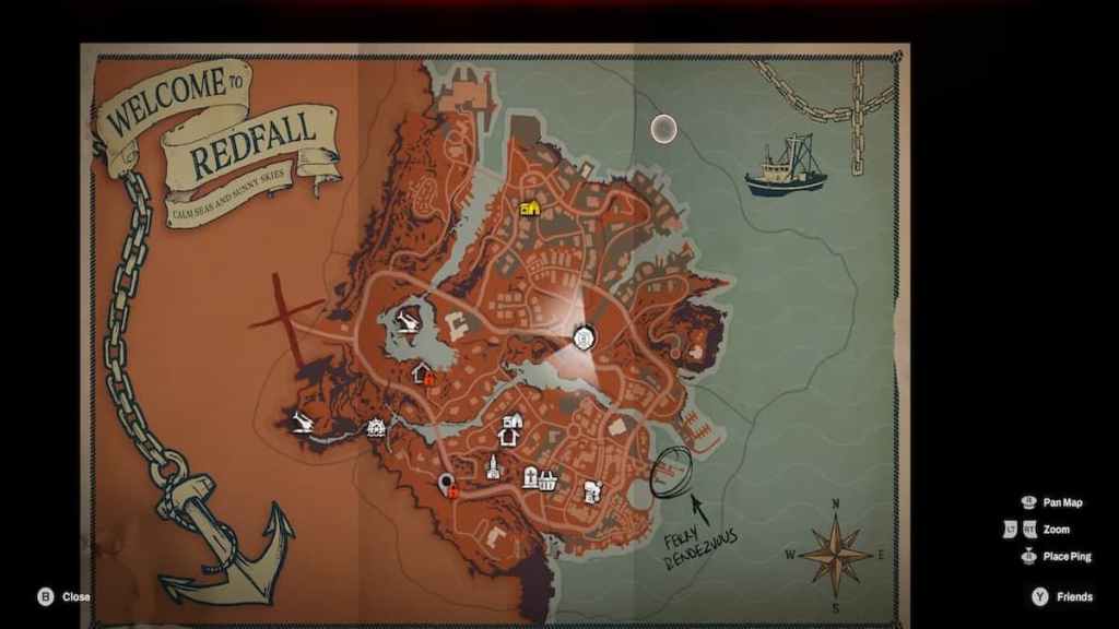 All Map Icons in Redfall and What They Mean | Pro Game Guides