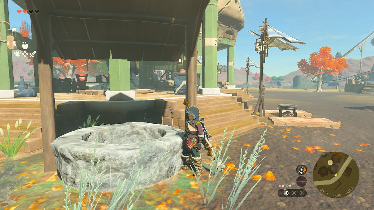 What To Do If Youre Stuck In A Well In Totk Zelda Tears Of The