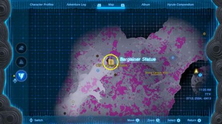 All Bargainer Statue Locations (Map) in Zelda TotK (Tears of the ...