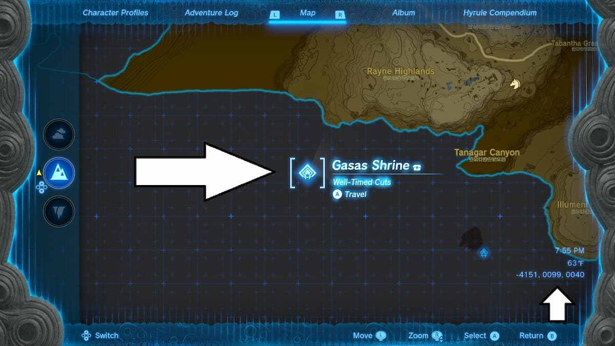 How to clear Gasas Shrine (Well-Timed Cuts) in Zelda Tears of the ...