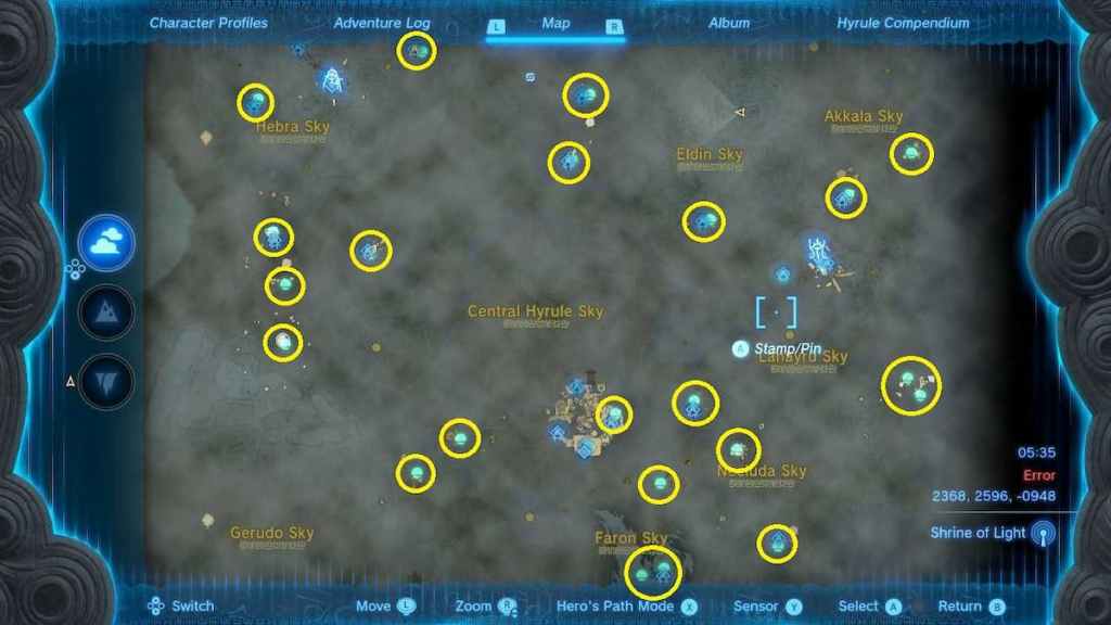 TotK Device Dispenser Locations (Map) & Items in Zelda Tears of the Kingdom | Pro Game Guides