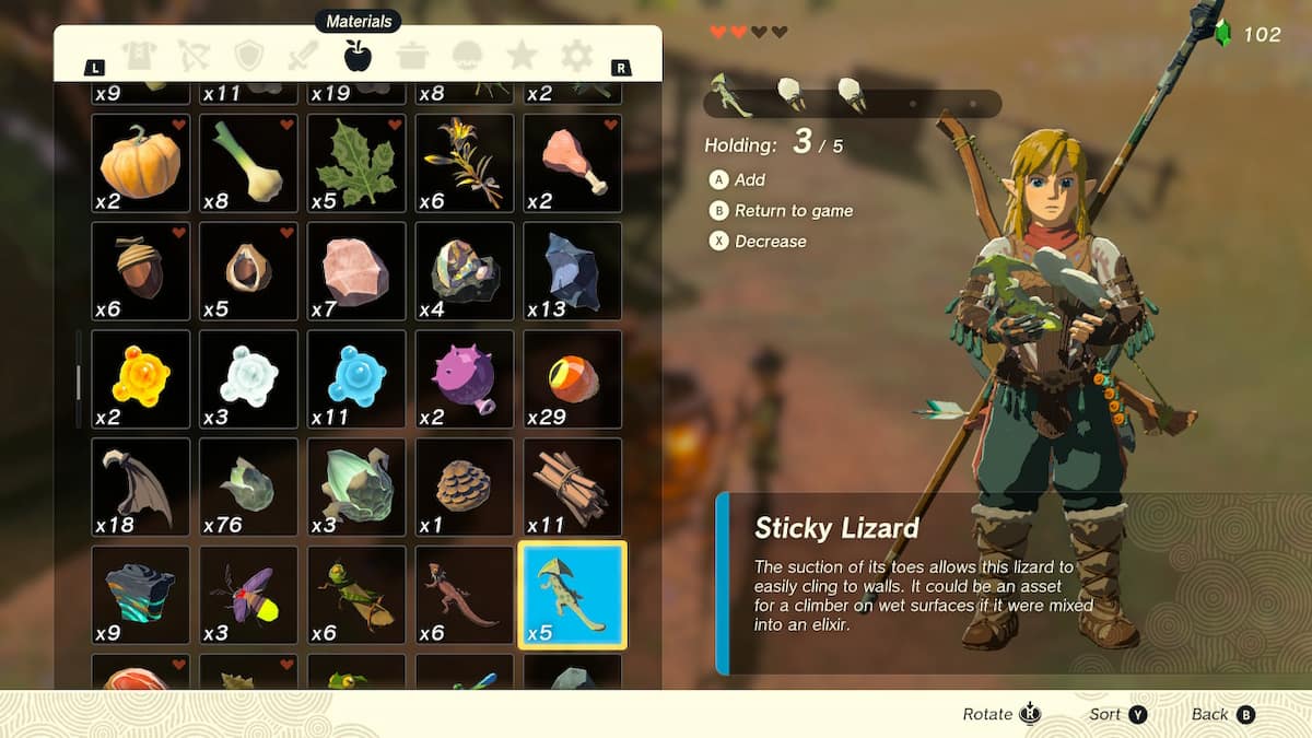 How to Climb Icy or Wet Walls in Zelda Tears of the Kingdom (TOTK ...