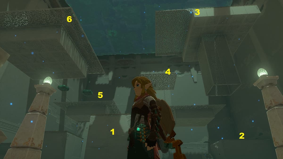 How to clear Yansamin Shrine (Proving Grounds: Low Gravity ) in Zelda ...