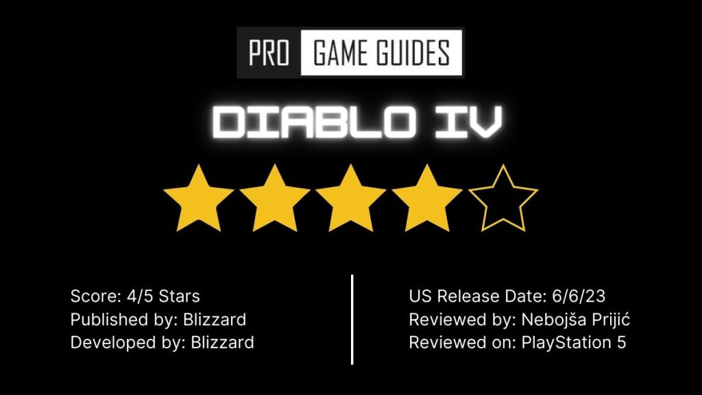 Diablo 4 Review: Something old, something new, something borrowed | Pro Game Guides