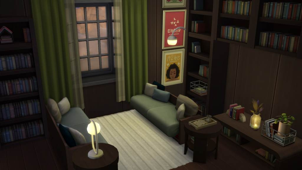 Everything Included in Book Nook Kit in Sims 4 | Pro Game Guides
