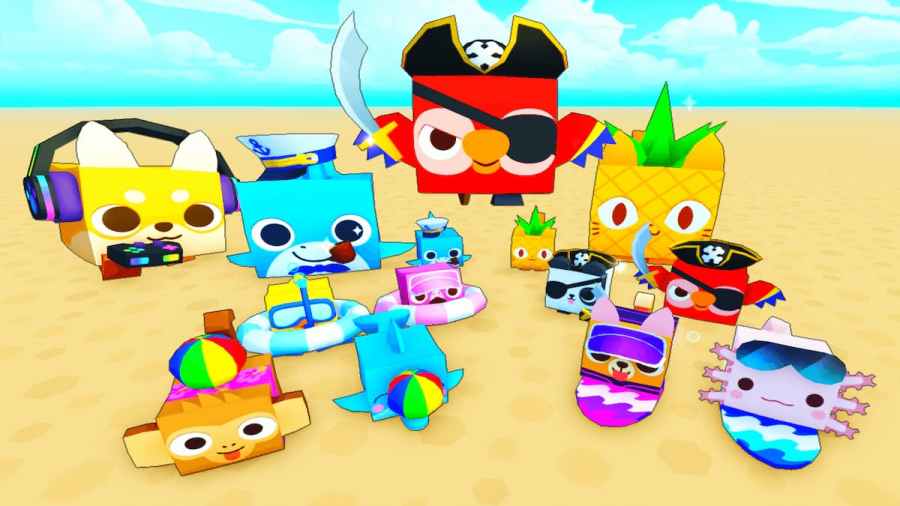 All Pets and Eggs added with Pet Simulator X’s Summer Update (Part 1 ...