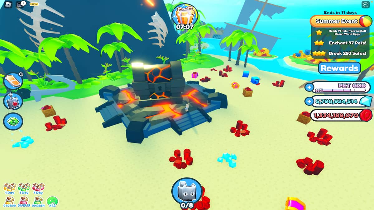 Pet Simulator X Summer 2023 Update and Treasure Hunt Event, Explained ...