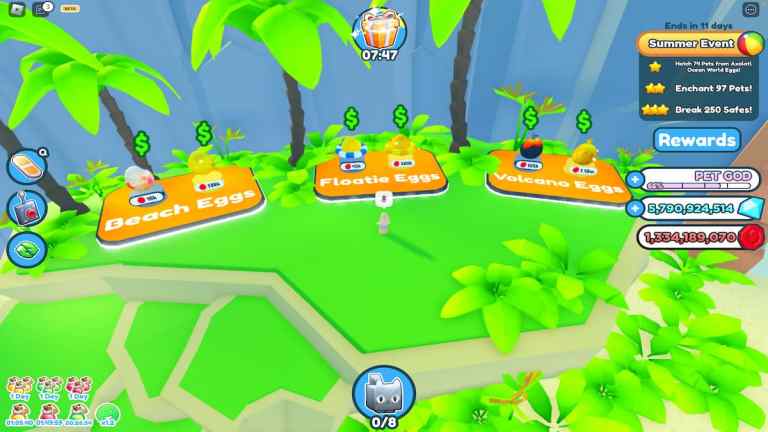 Where is Summer World in Pet Simulator X? - Roblox | Pro Game Guides