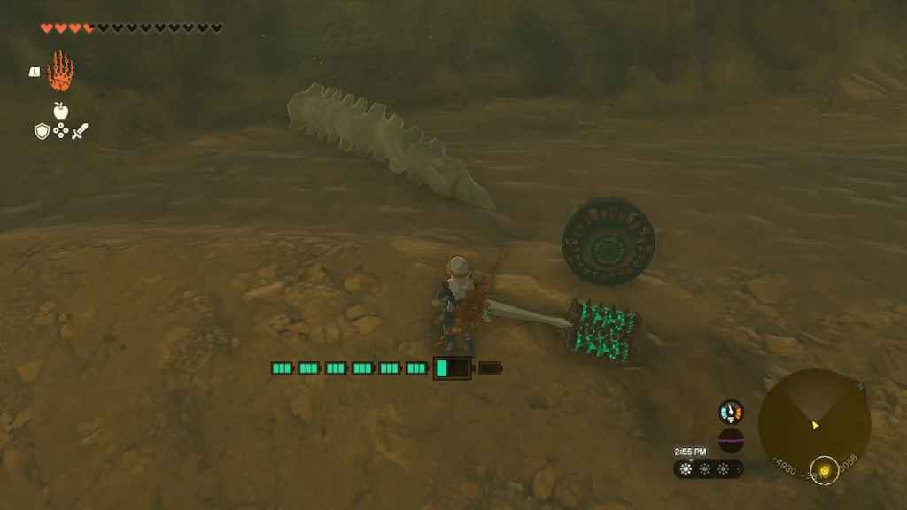 Where to find the Gerduo Great Skeleton in TOTK - Zelda Tears of the ...
