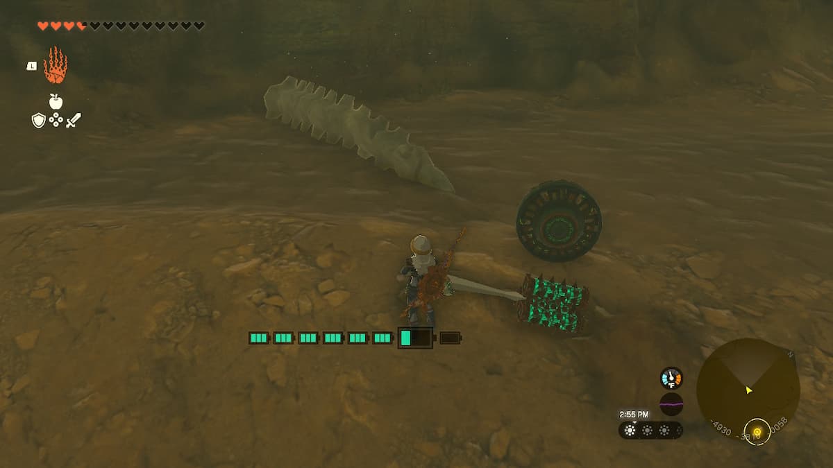 Where to find the Gerduo Great Skeleton in TOTK - Zelda Tears of the ...