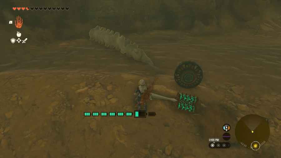 Where to find the Gerduo Great Skeleton in TOTK - Zelda Tears of the ...