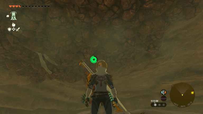 Where to find the Gerduo Great Skeleton in TOTK - Zelda Tears of the ...