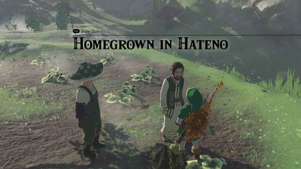 Homegrown in Hateno Side Quest Walkthrough - TotK (Zelda Tears of the ...