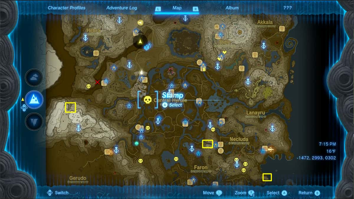 TotK Tingle Armor Locations (Map) - Zelda Tears of the Kingdom | Pro ...