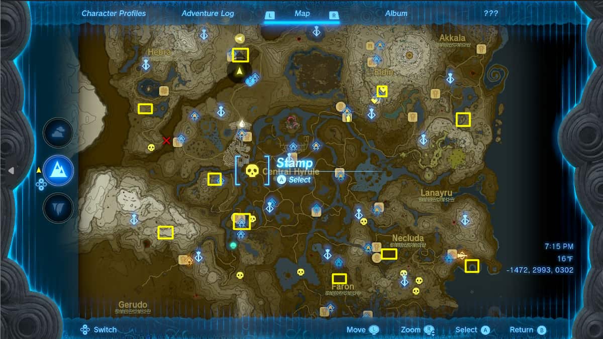 All Wizzrobe Locations in TOTK - Zelda Tears of the Kingdom | Pro Game ...