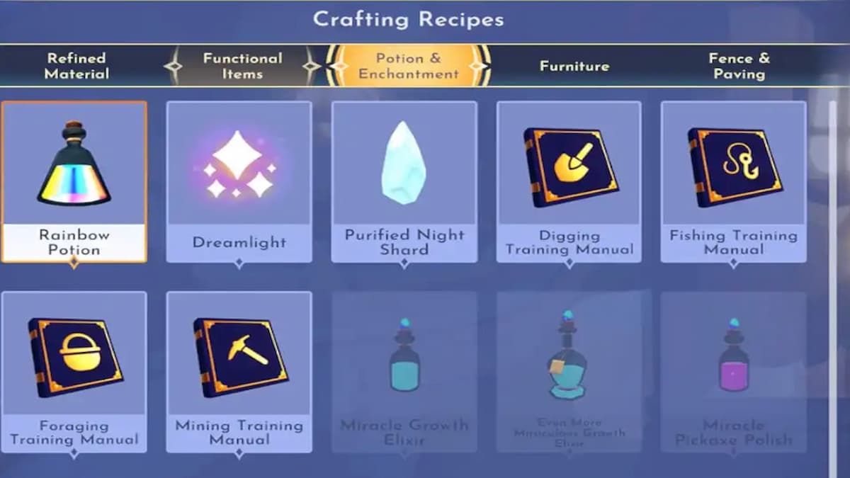 How to craft a Rainbow Potion in Disney Dreamlight Valley | Pro Game Guides