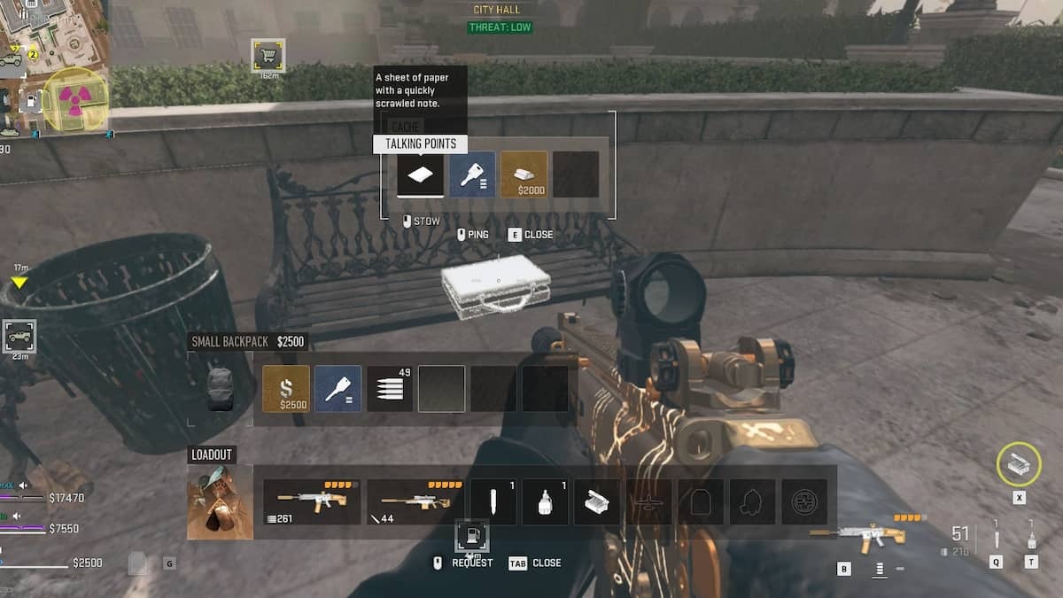 Mayor's Briefcase Key - DMZ (Map Locations) - Pro Game Guides