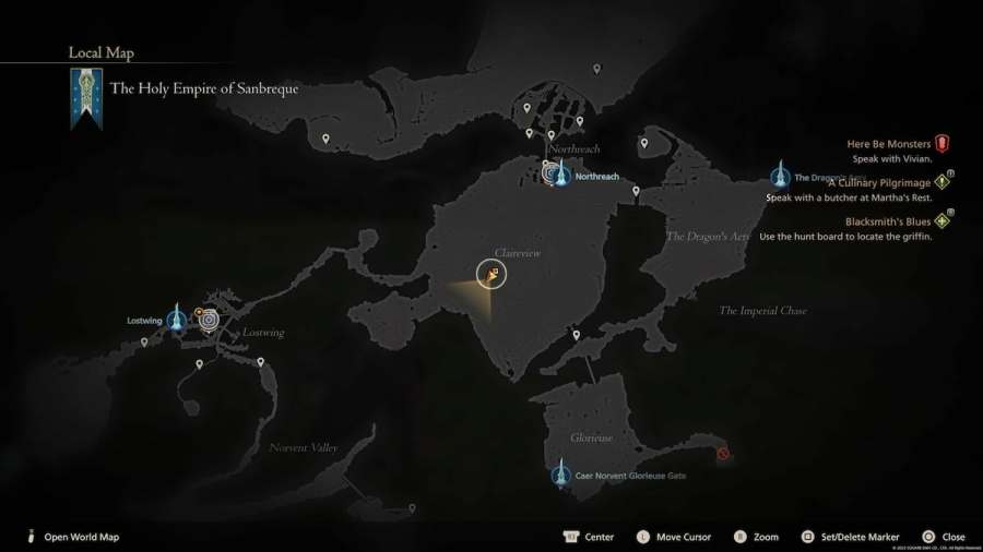 All Hunt Locations (map) in Final Fantasy 16 | Pro Game Guides