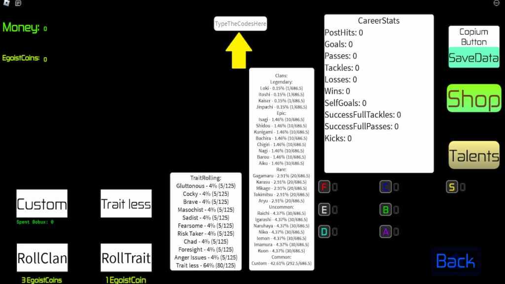 Egoist Awakens Codes - Pro Game Guides