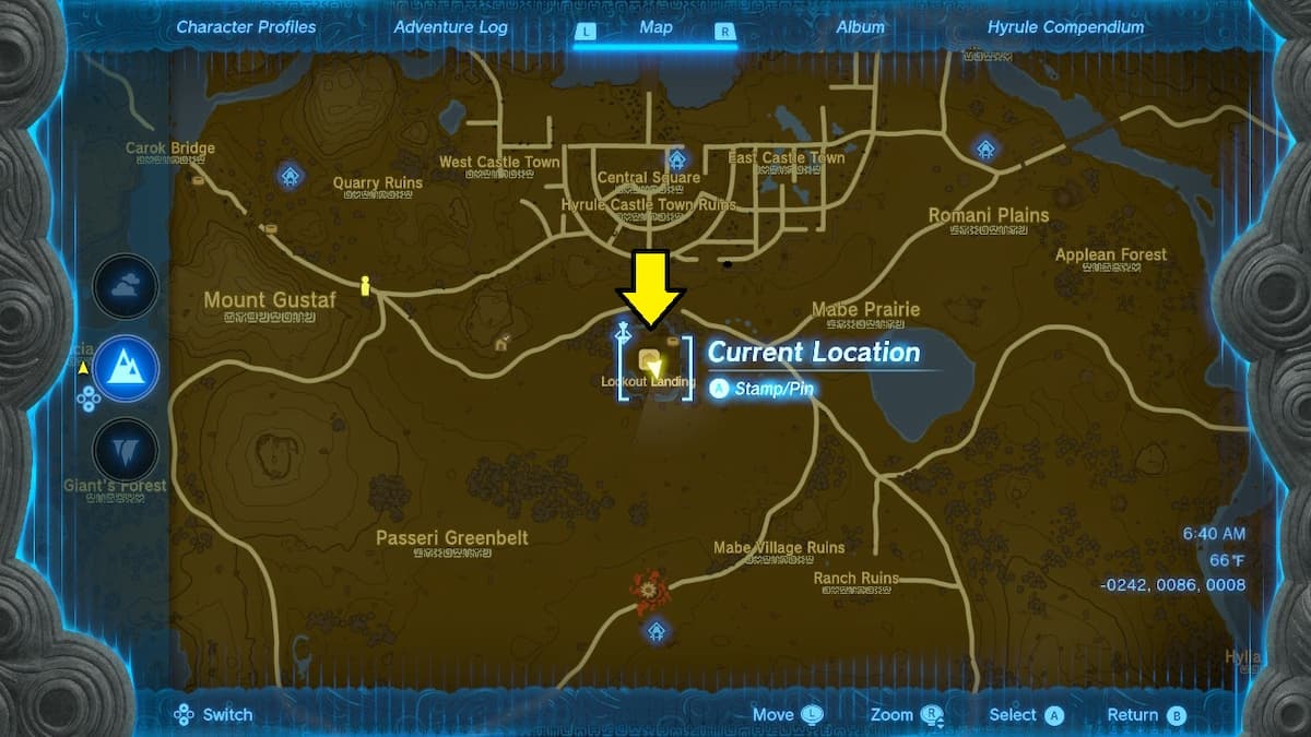 All Goddess Statue Locations (Map) in TotK (Zelda Tears of the Kingdom ...